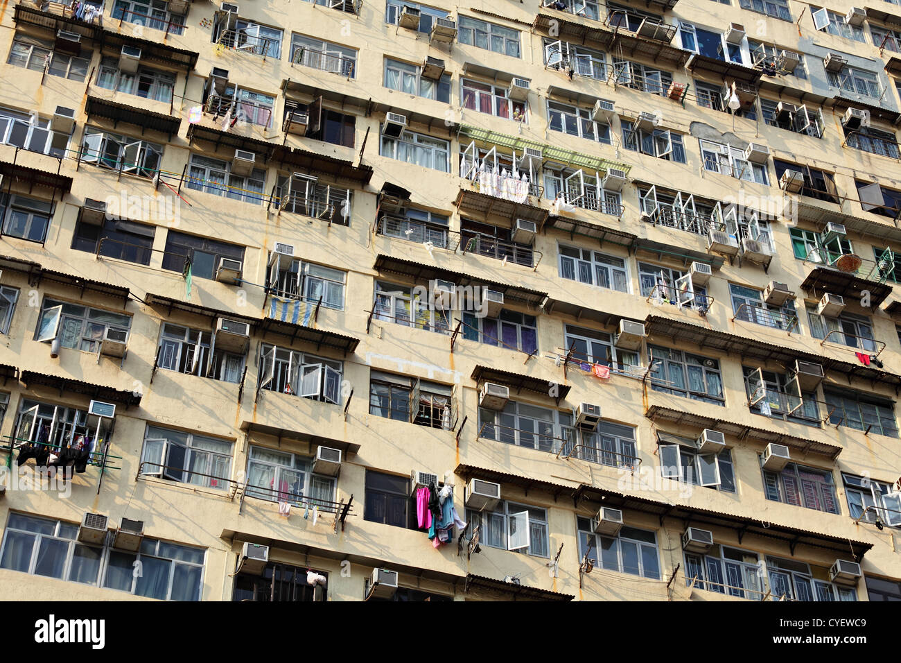 Hong Kong old building Stock Photo - Alamy