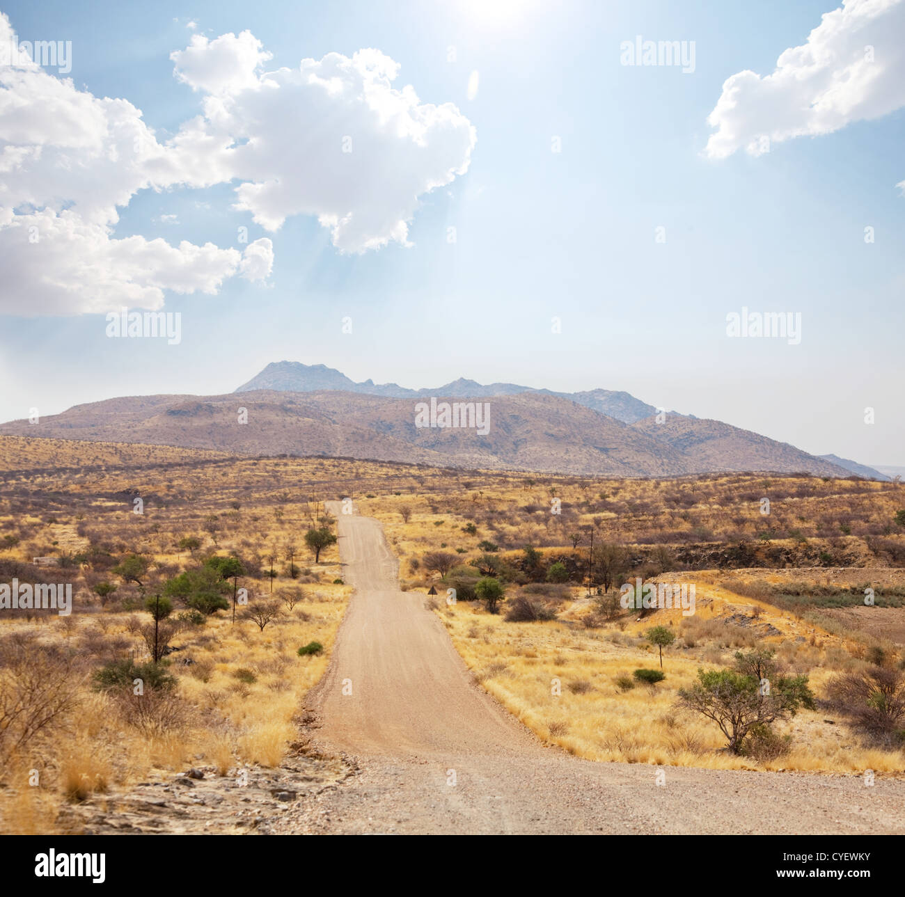 Namibian landscape Stock Photo - Alamy
