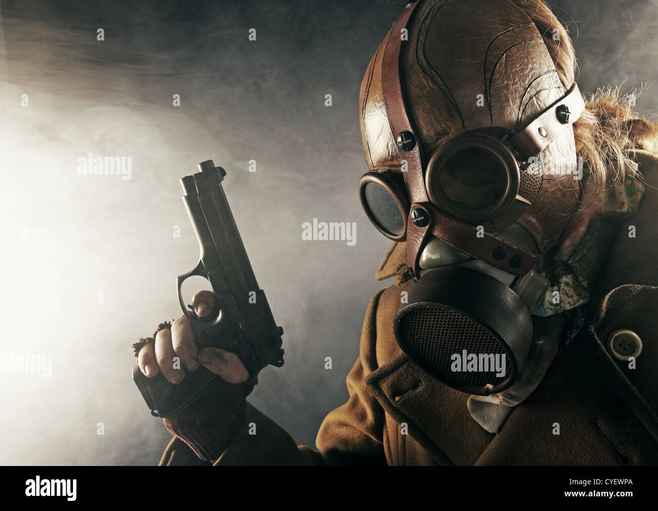 Black gun mask hi-res stock photography and images - Alamy