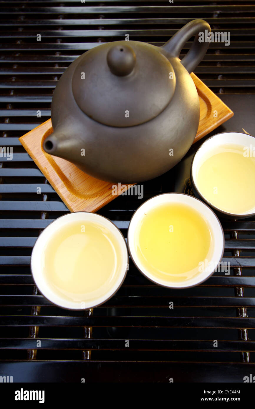 Chinese tea set Stock Photo - Alamy