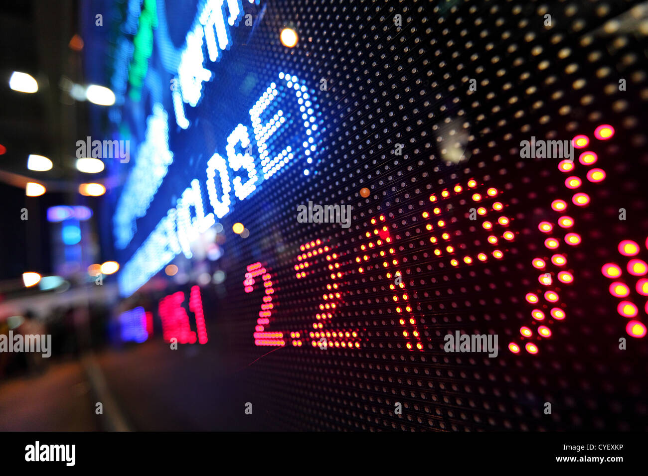 Stock market abstract background hi-res stock photography and images ...