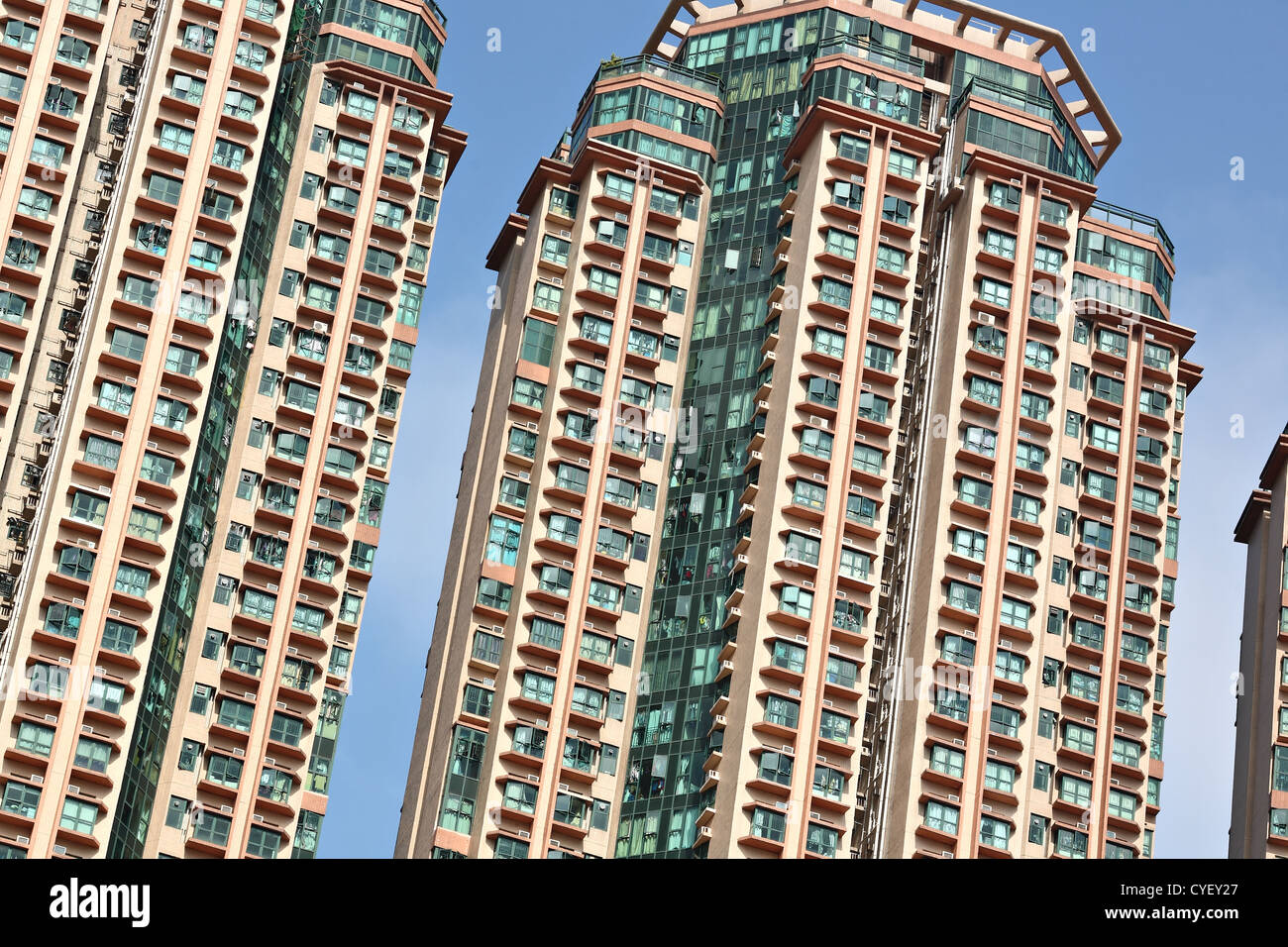 apartment house in Hong Kong Stock Photo - Alamy