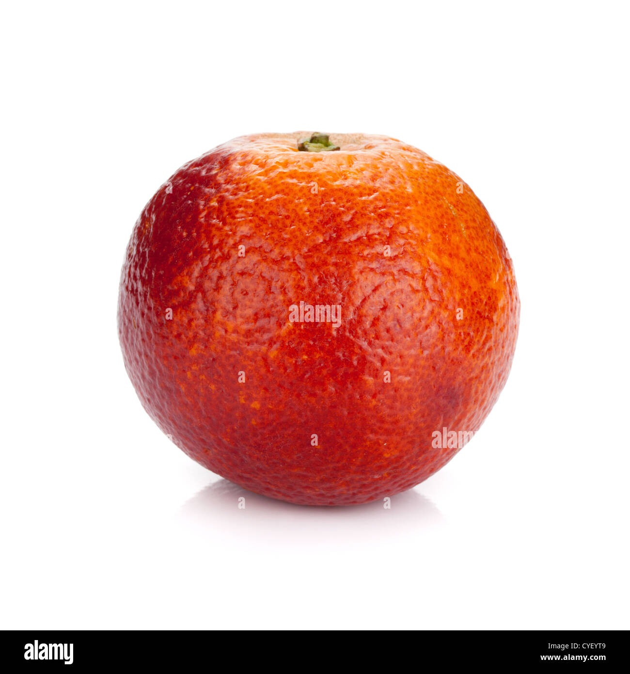Red orange. Isolated on white background Stock Photo - Alamy