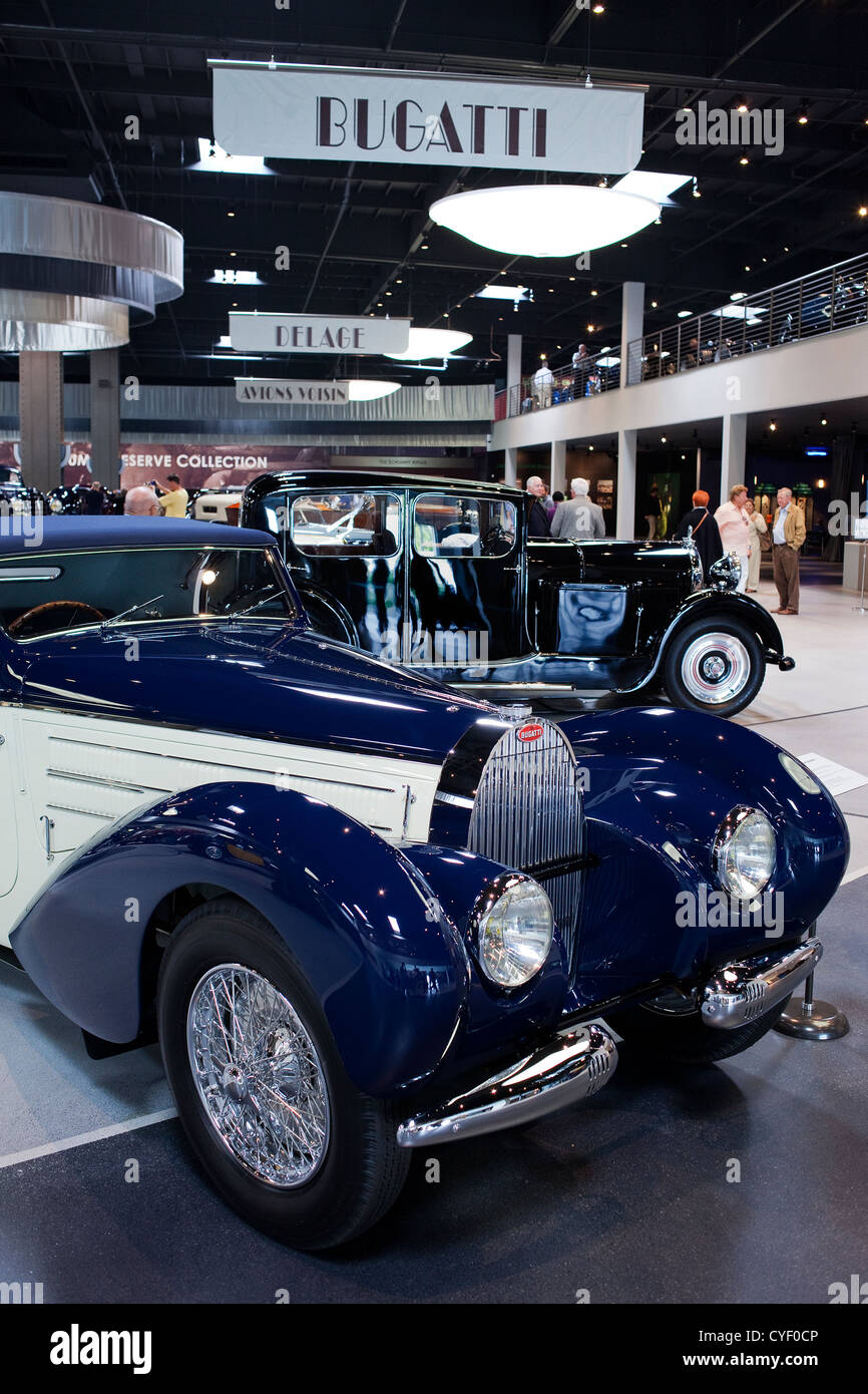 1939 BUGATTI TYPE 57C ARAVIS ROADSTER at the The Mullin Automotive ...