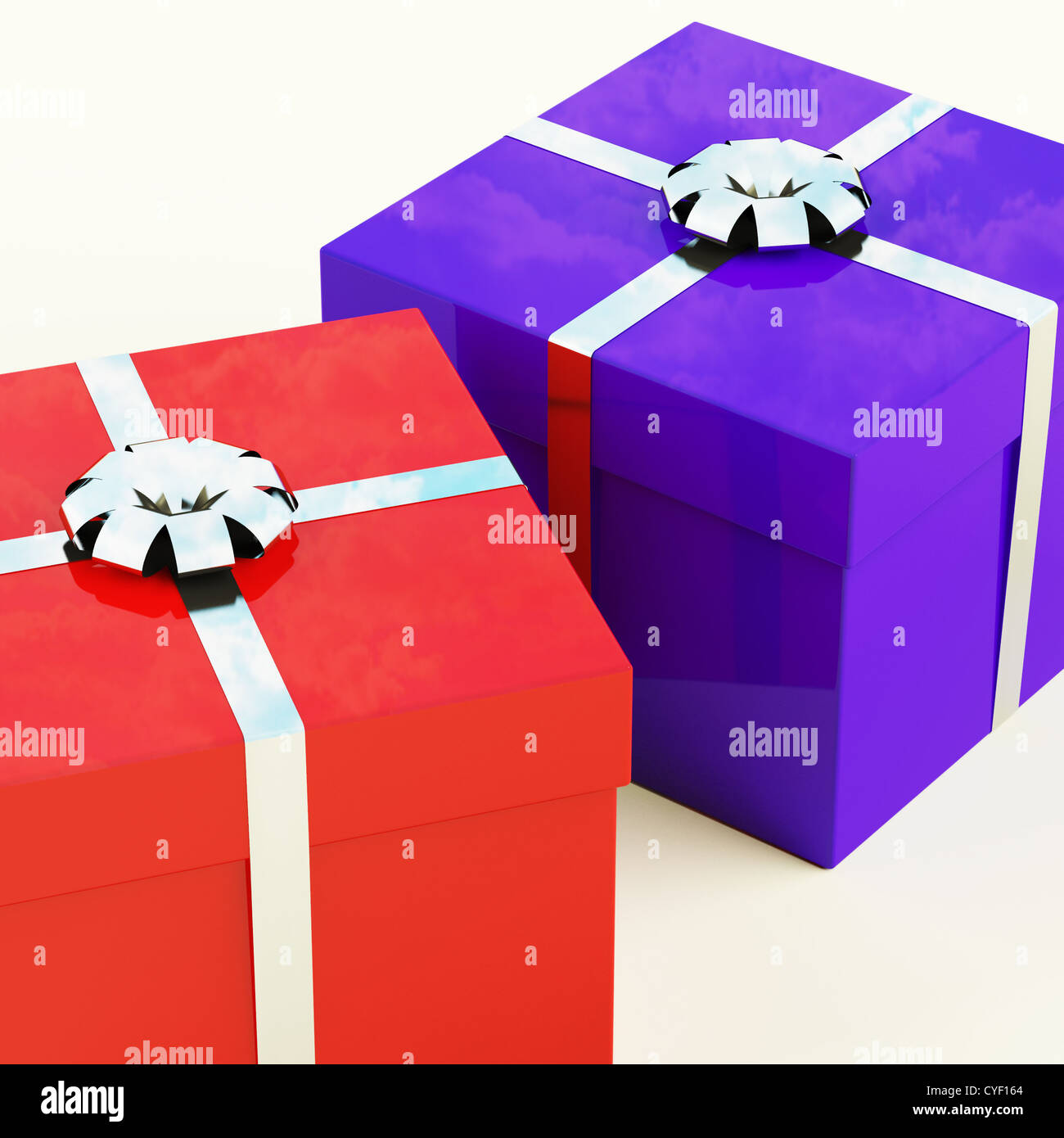 Silver red blue hi-res stock photography and images - Alamy