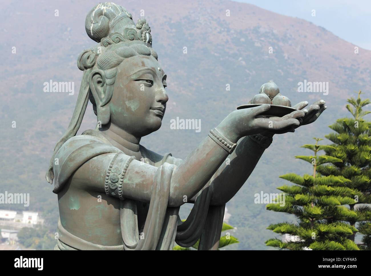 statue in chinese temple Stock Photo - Alamy