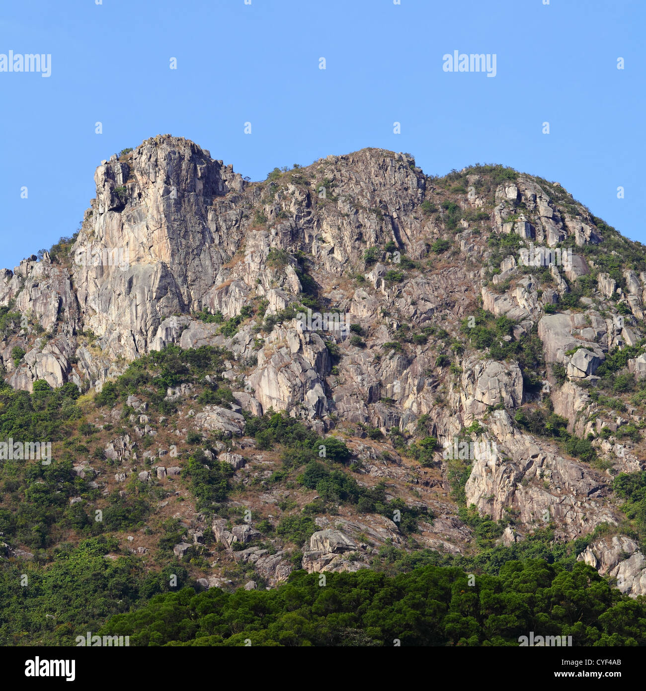 Lion Rock, symbol of Hong Kong spirit Stock Photo - Alamy
