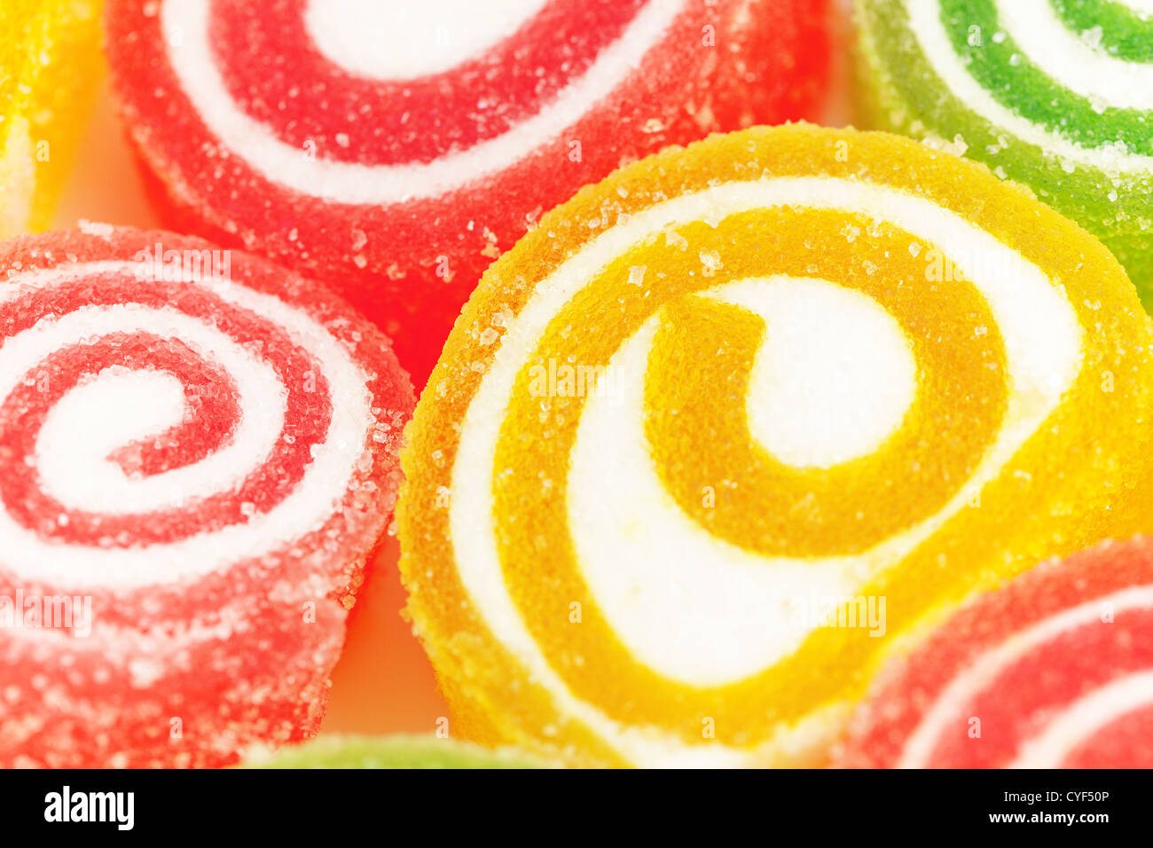 Colorful fruit-paste sweets Stock Photo - Alamy