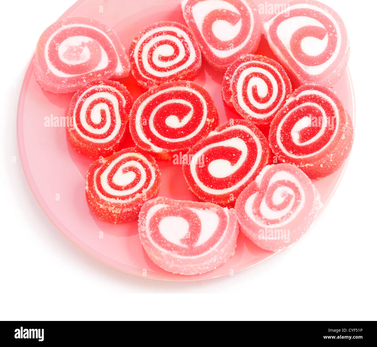 Colorful fruit-paste sweets Stock Photo - Alamy