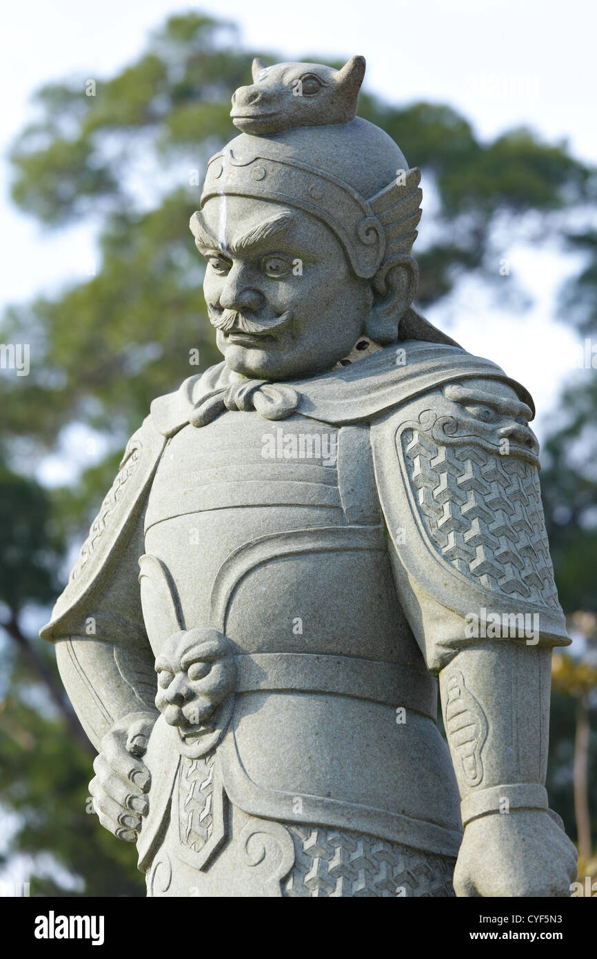 statue in chinese temple Stock Photo - Alamy