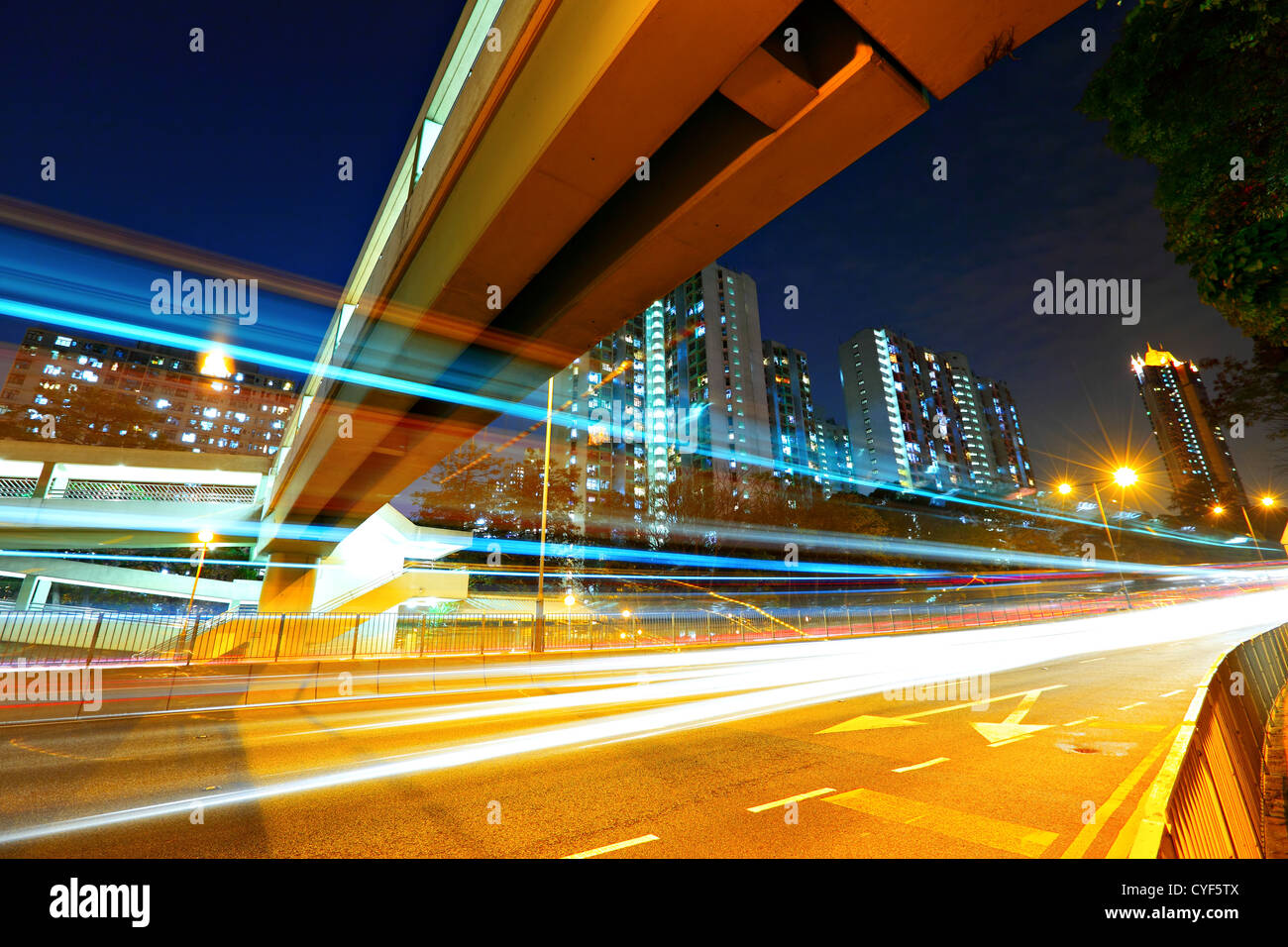 urban traffic at night Stock Photo - Alamy