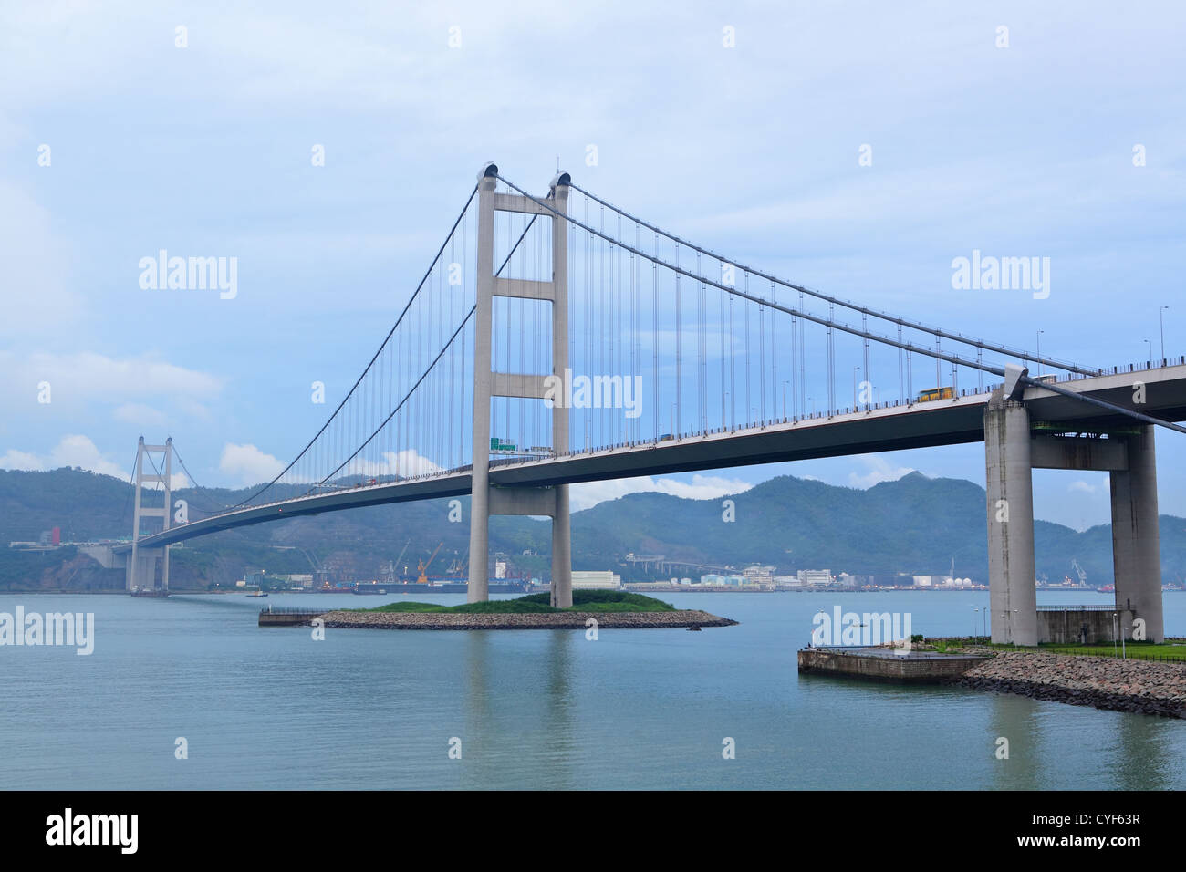 Tsing Ma Bridge Stock Photo - Alamy