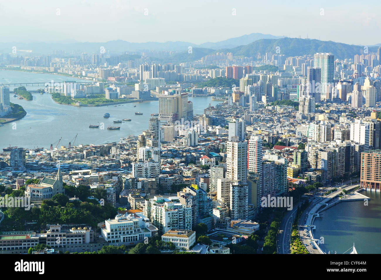 Macau city view Stock Photo - Alamy
