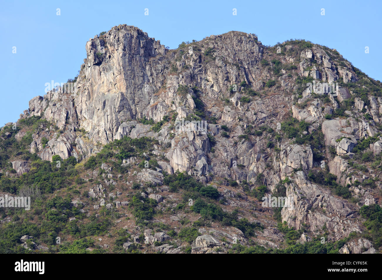 Lion Rock, symbol of Hong Kong spirit Stock Photo - Alamy