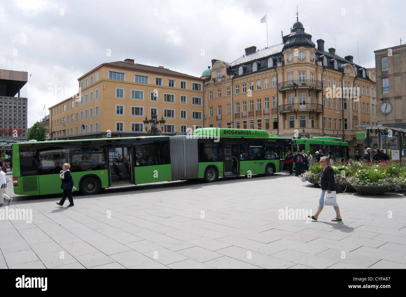 bendy bus buses bendybus bio biobus sweden swedish eco friendly public ...