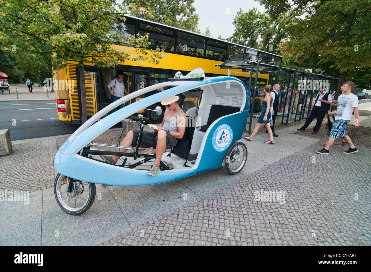 alternative transportation in Berlin, Germany Stock Photo - Alamy