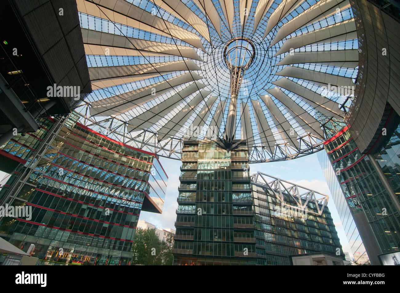 The Sony Center in Berlin, Germany Stock Photo - Alamy