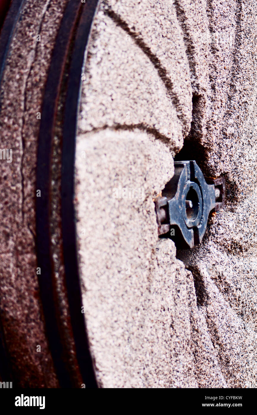 Old stone mill wheel hi-res stock photography and images - Alamy