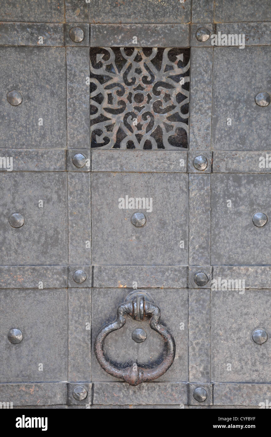 Steel doors, security and protection Stock Photo - Alamy