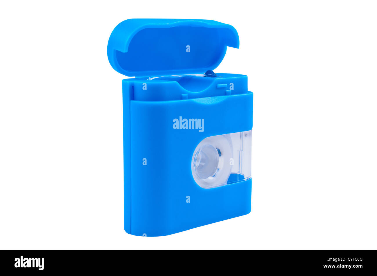 Dental floss on a white background isolated close up Stock Photo - Alamy