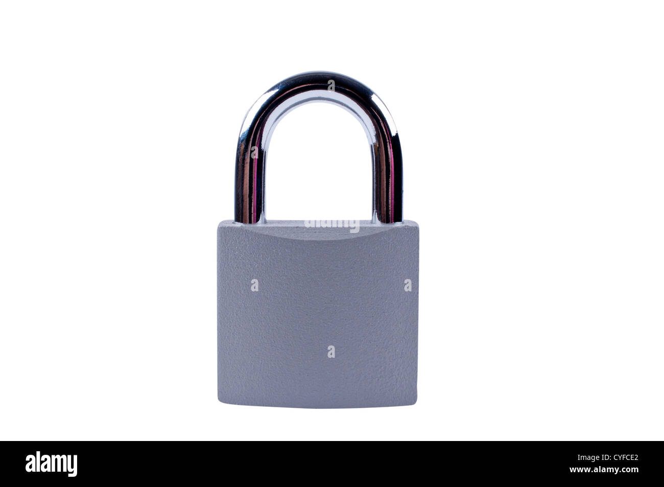 Padlock isolated on white background close up Stock Photo - Alamy