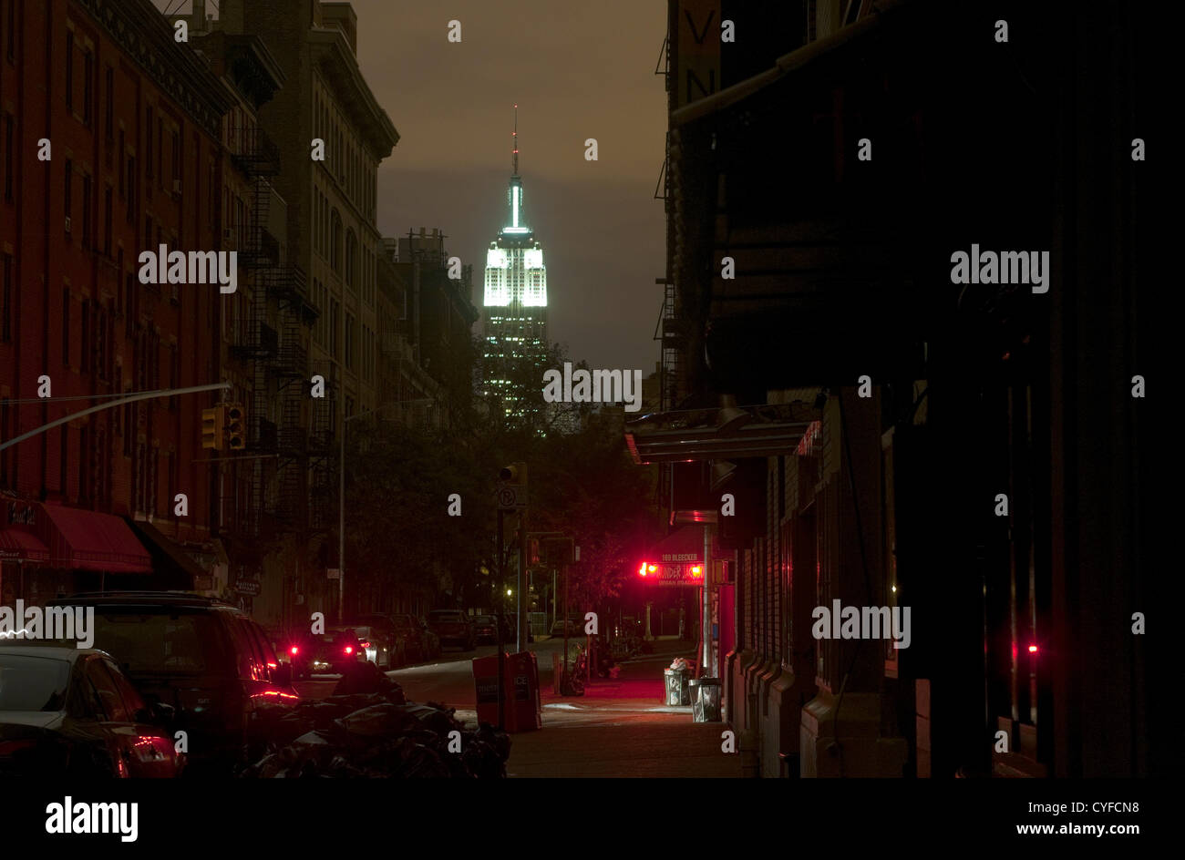 Hurricane Sandy Empire State Building