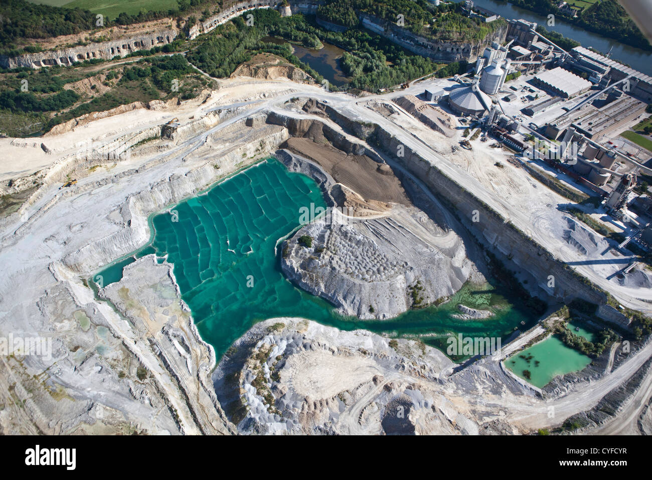 Aerial enci maastricht mining hi-res stock photography and images - Alamy