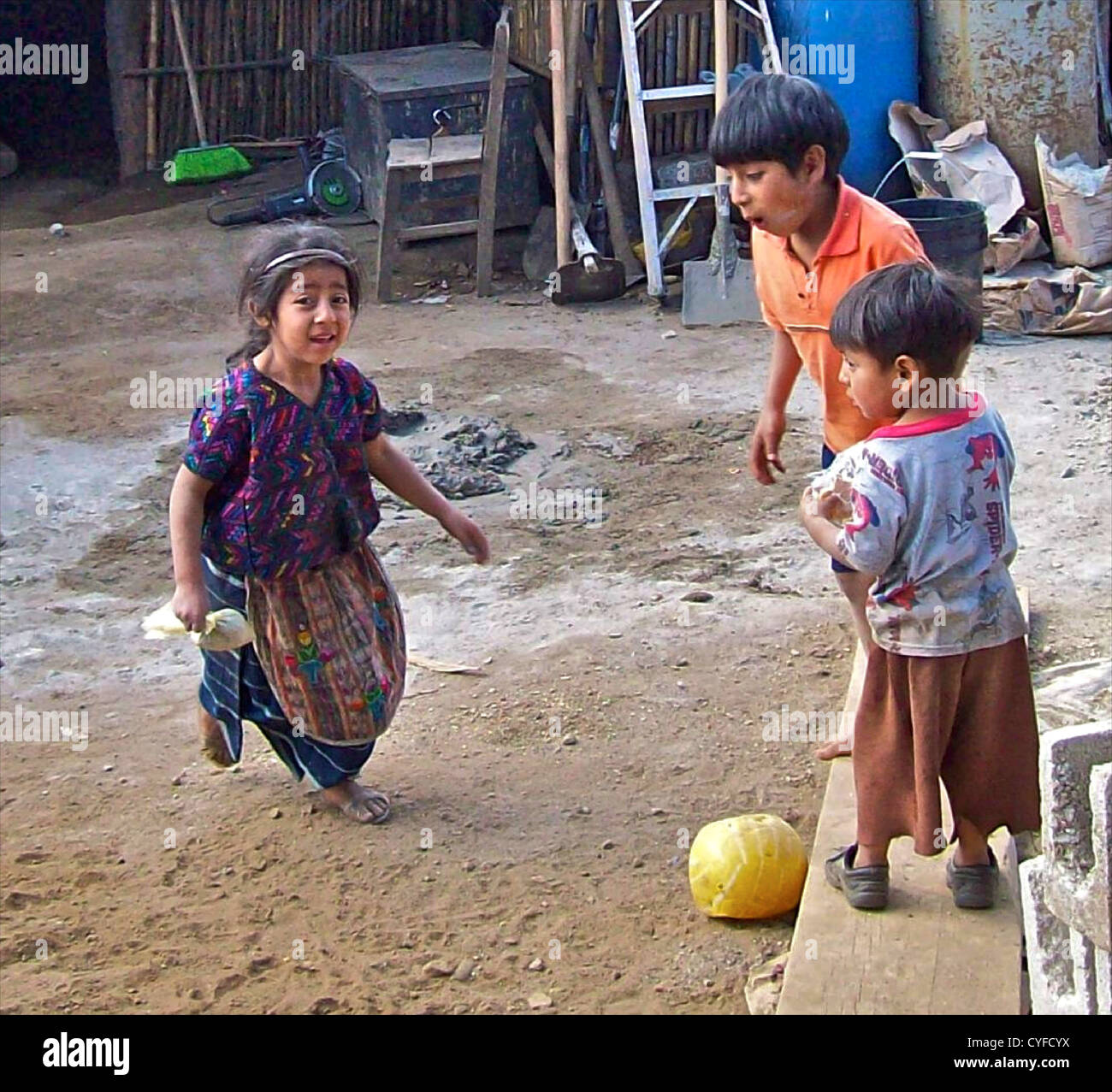 Poor Native American Children