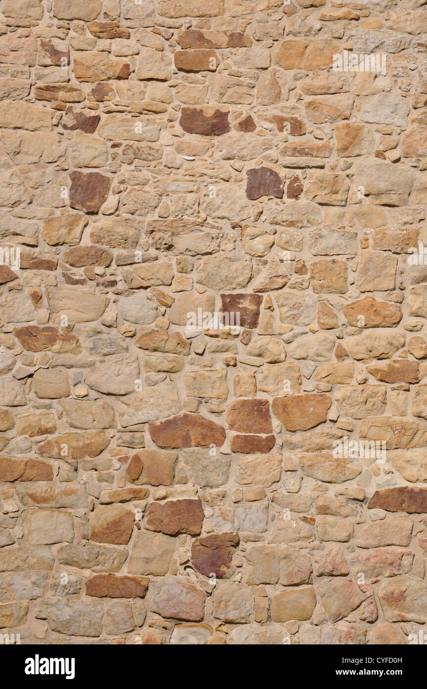 Background of stone wall from sandstone Stock Photo - Alamy