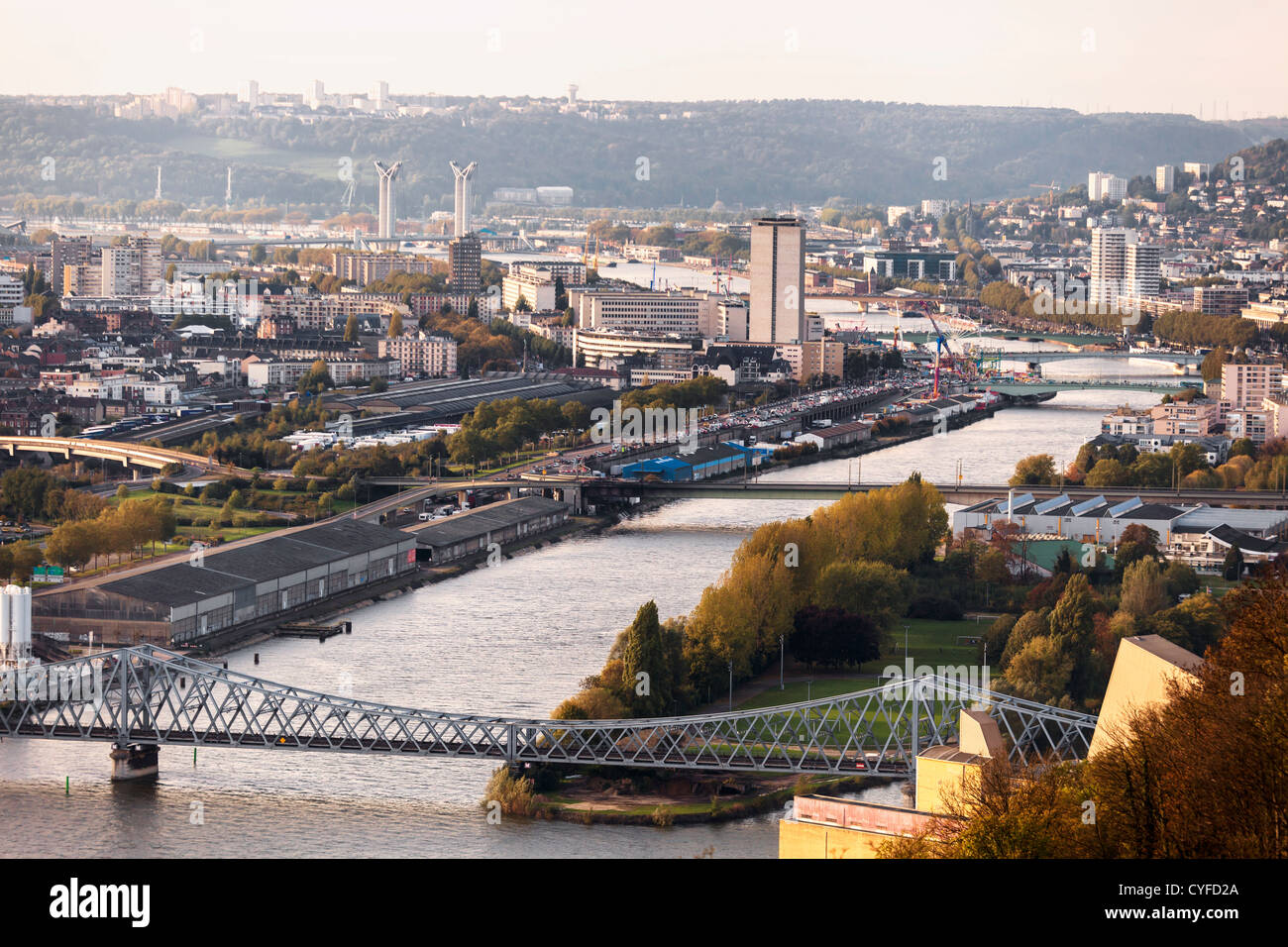 Rouen river hi-res stock photography and images - Alamy