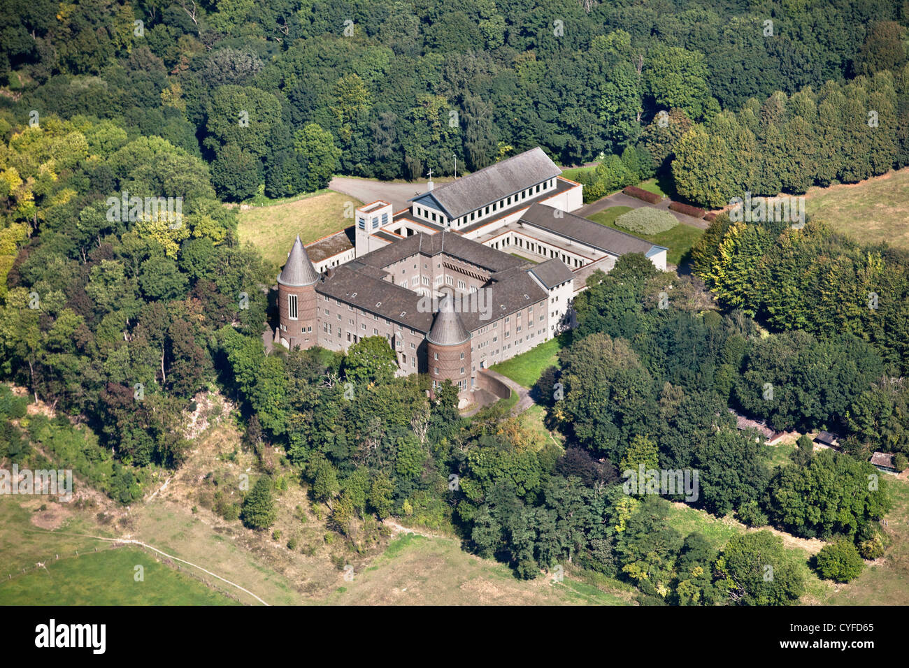 The Netherlands, Lemiers, Saint Benedict Abbey Berg and Monastery ...