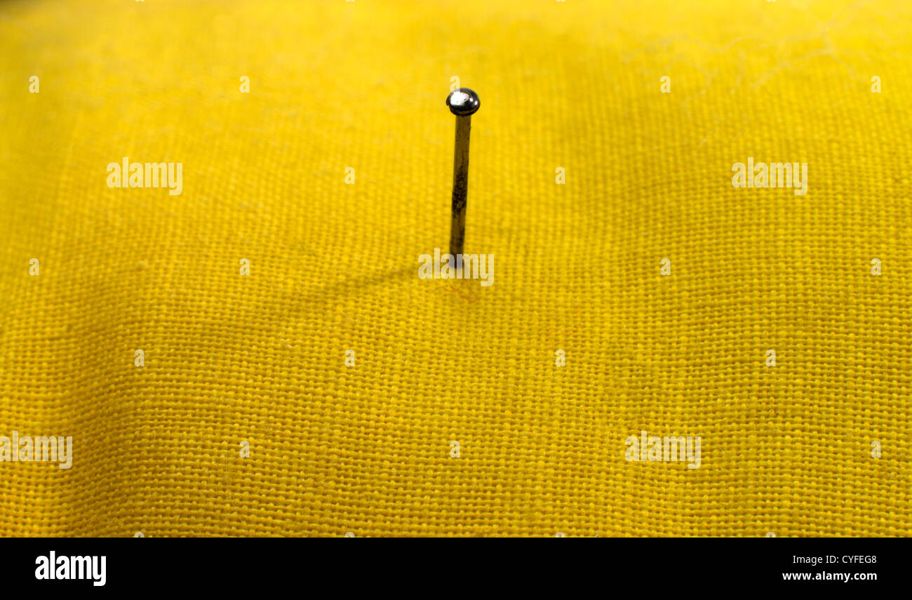 Silver pin head hi-res stock photography and images - Alamy