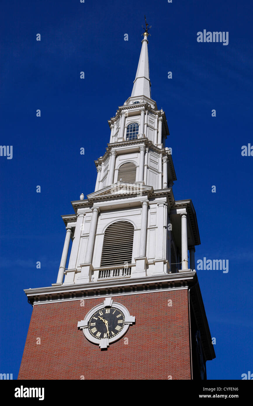 Park Street Church, Boston, Massachusetts, America Stock Photo - Alamy