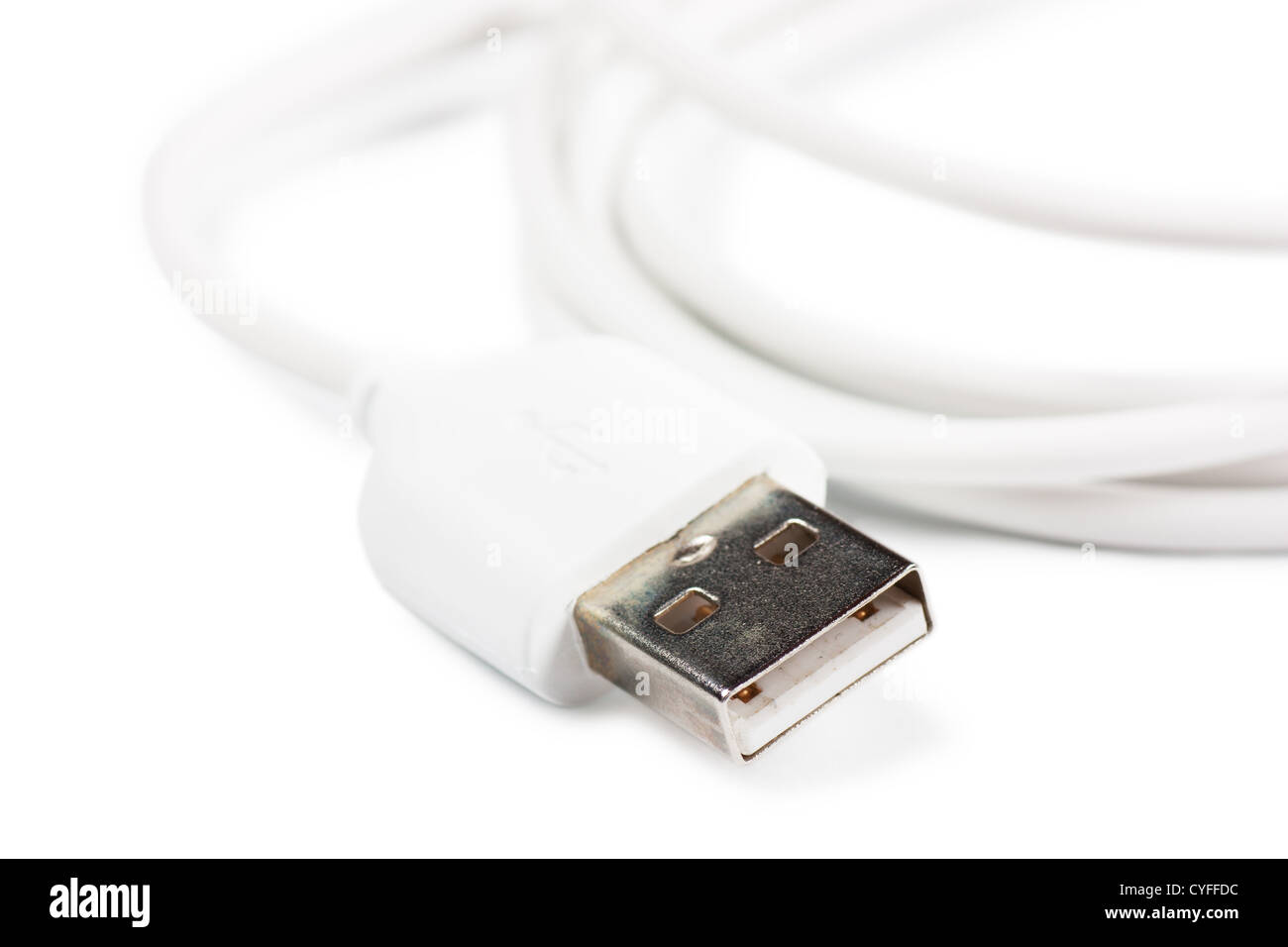 White usb cable hi-res stock photography and images - Alamy