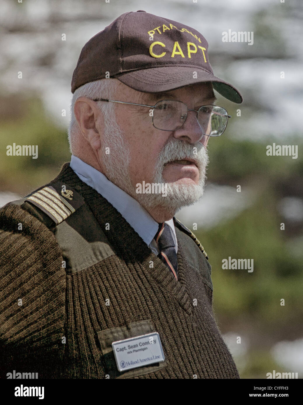 June 29, 2012 - Burns Glacier, Alaska, US - Captain Sean Connery ...
