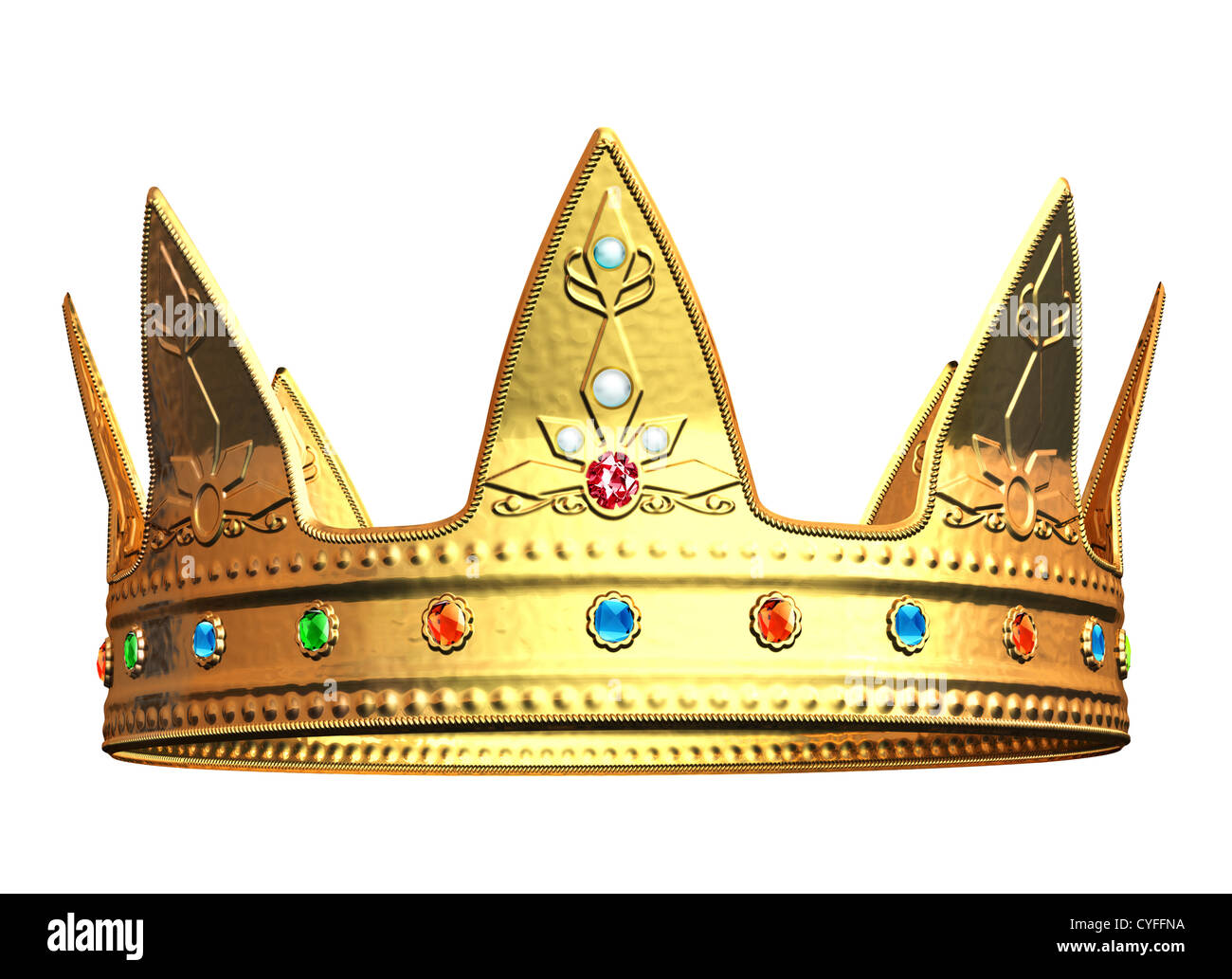 Golden crown hi-res stock photography and images - Alamy