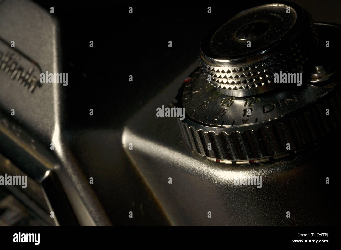 An old Voigtlander Bessamatic film camera Stock Photo - Alamy