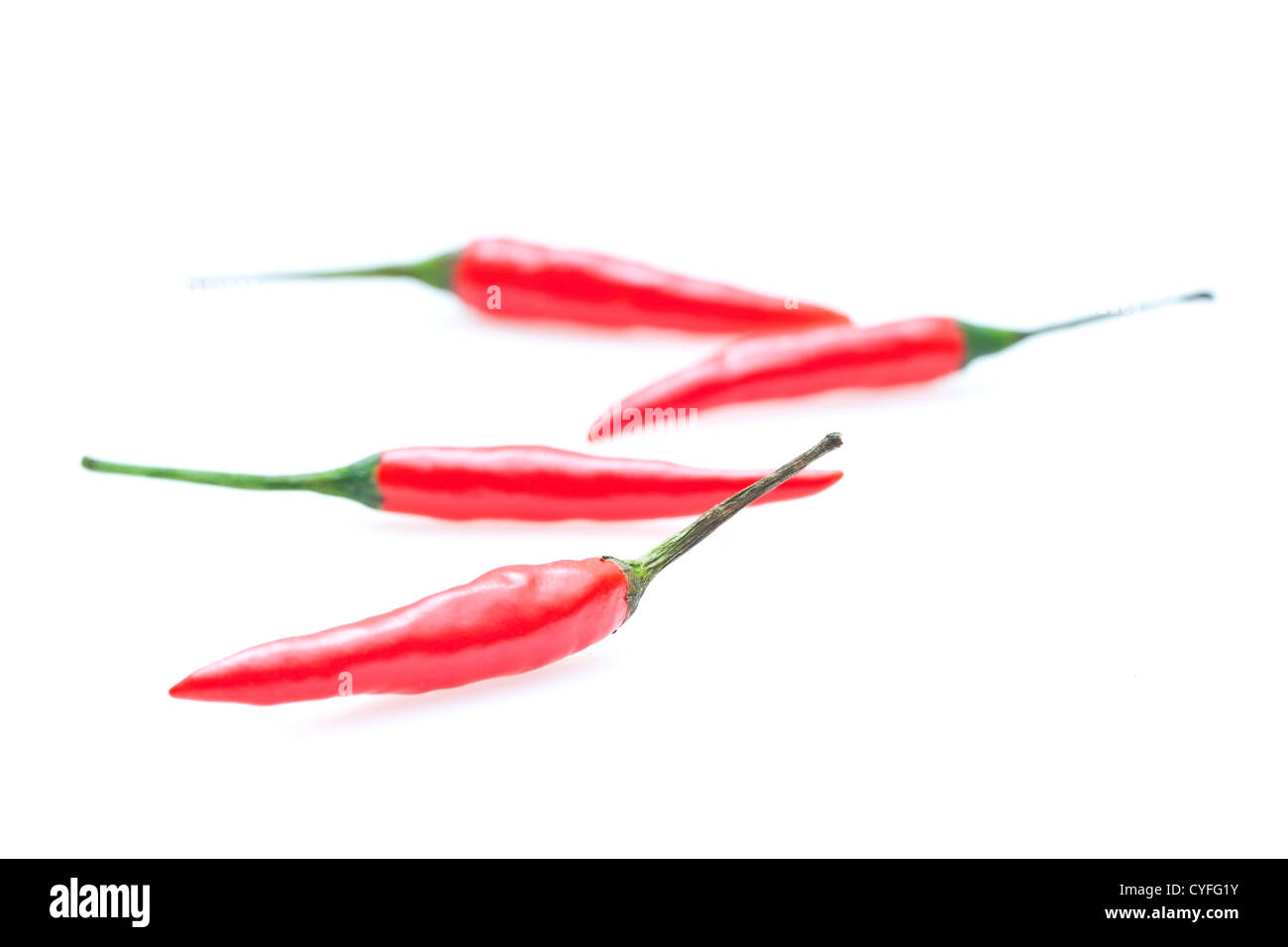 Chilli isolated on white background Stock Photo - Alamy
