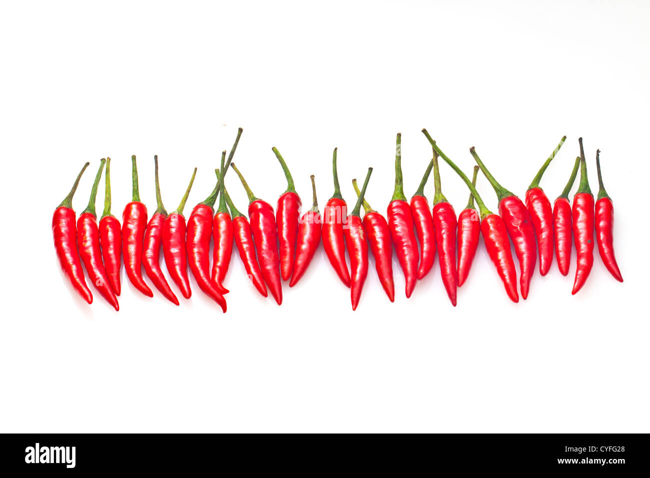 Chilli isolated on white background Stock Photo - Alamy