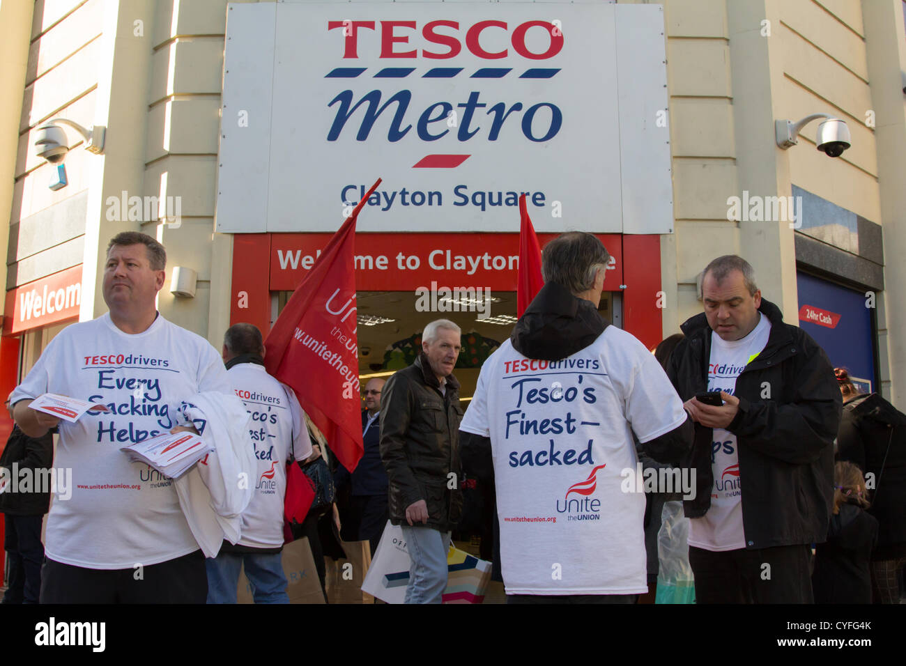 Tesco protest uk hi-res stock photography and images - Alamy