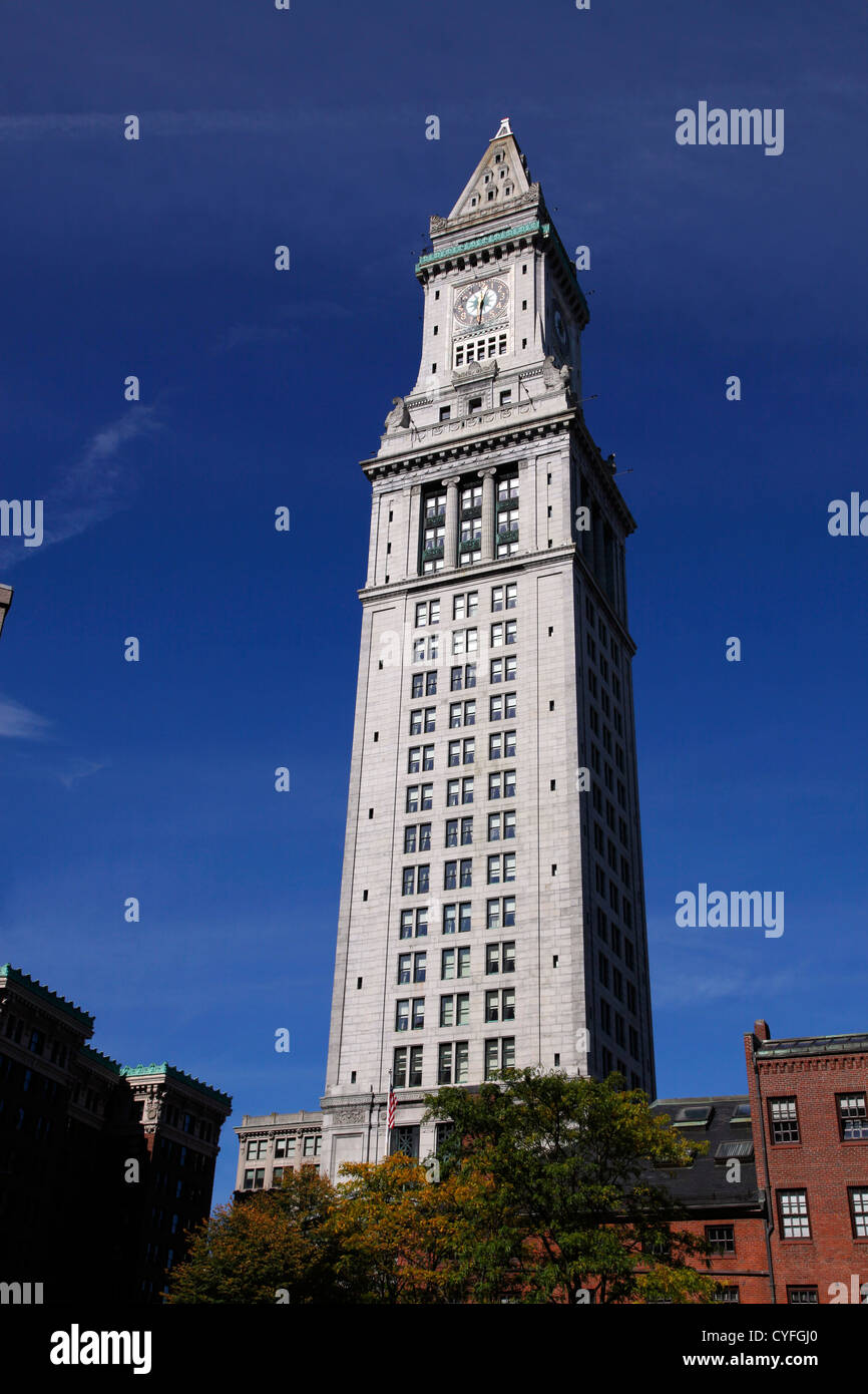 Custom House Tower Boston High Resolution Stock Photography and Images ...
