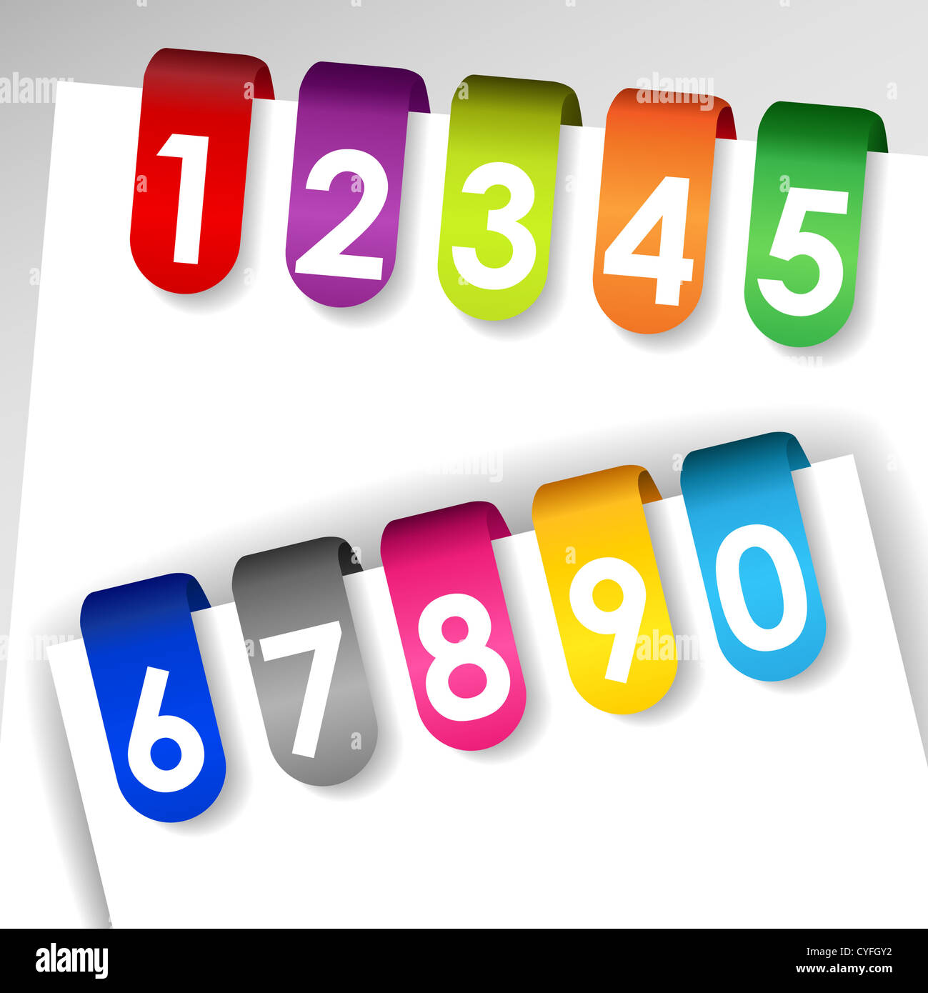 Numerical file system hi-res stock photography and images - Alamy