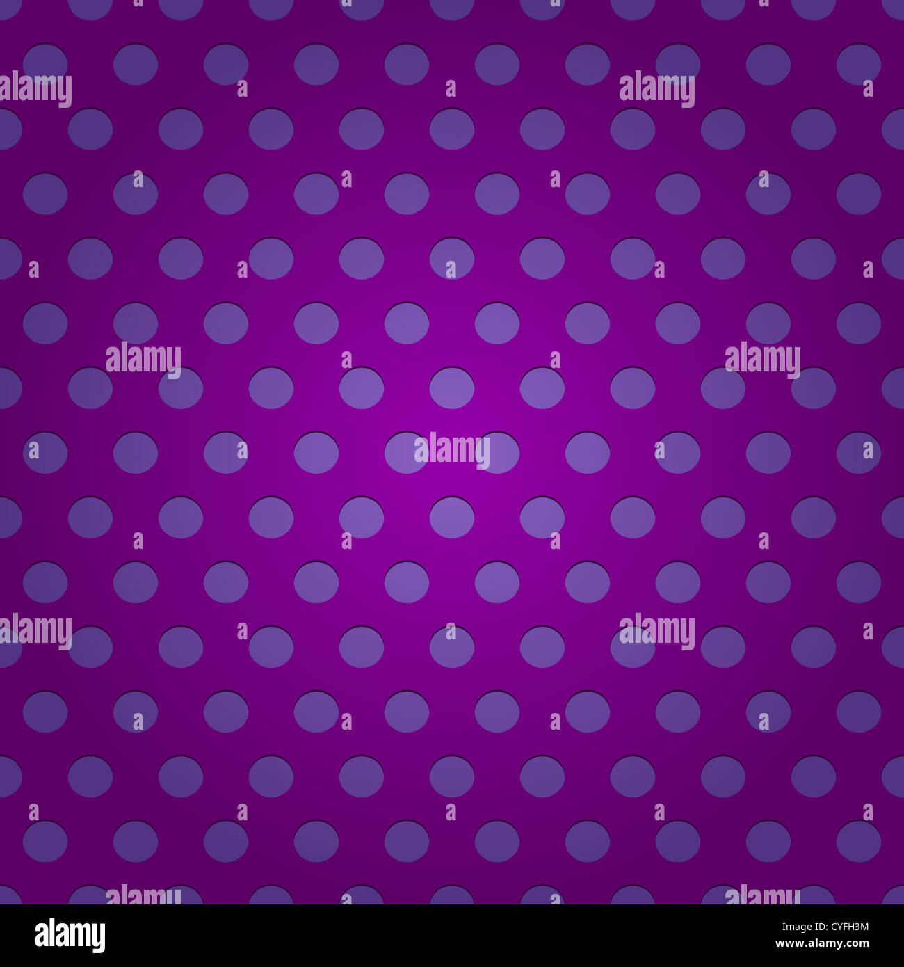 Seamless pattern of purple grid with circular holes, depth and gradient ...