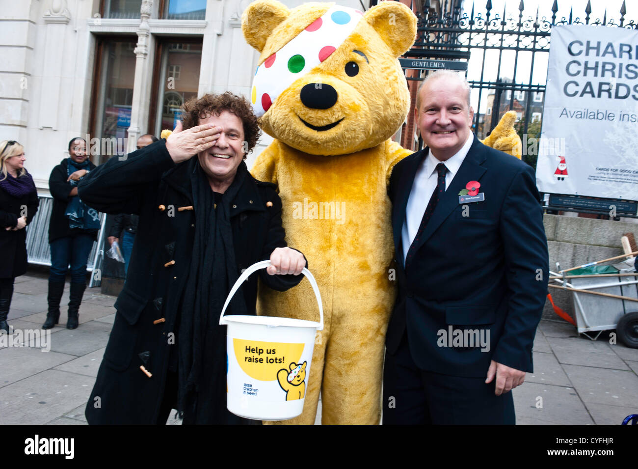 London, UK - 03 November 2012: Pudsey Bear and celebrity friends are in ...