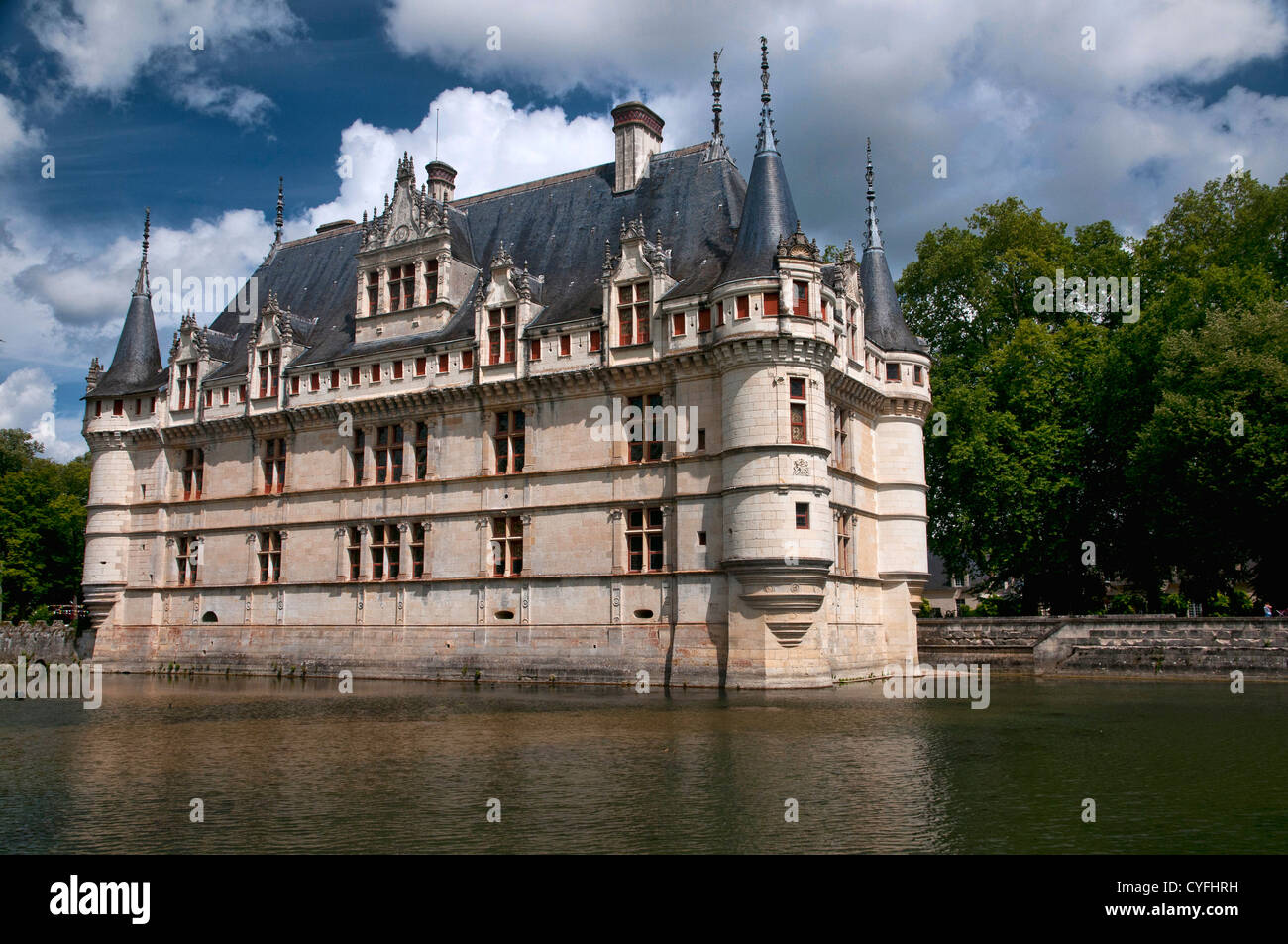 French renaissance chateaux hi-res stock photography and images - Alamy