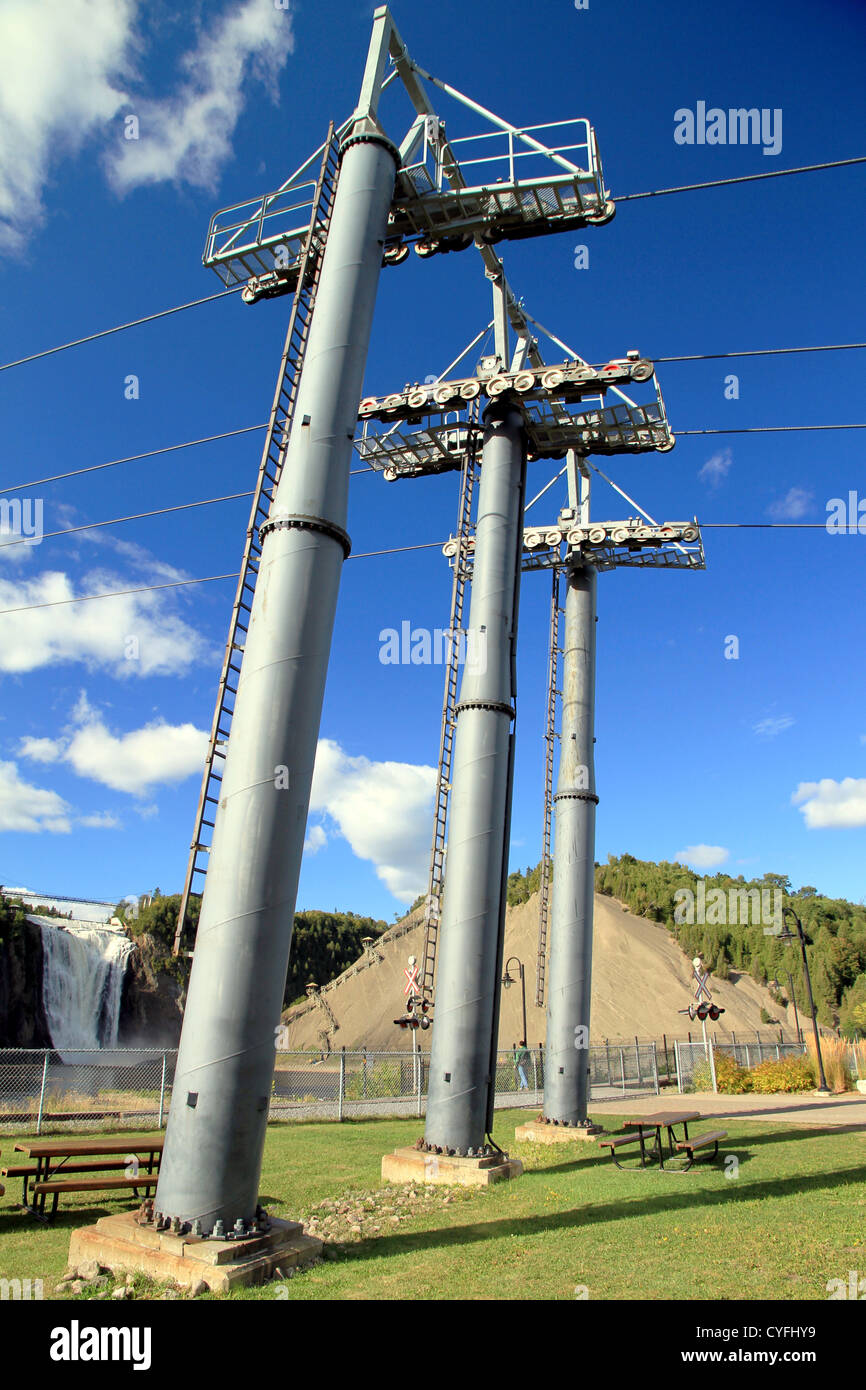 Cable Car Structure Stock Photo - Alamy