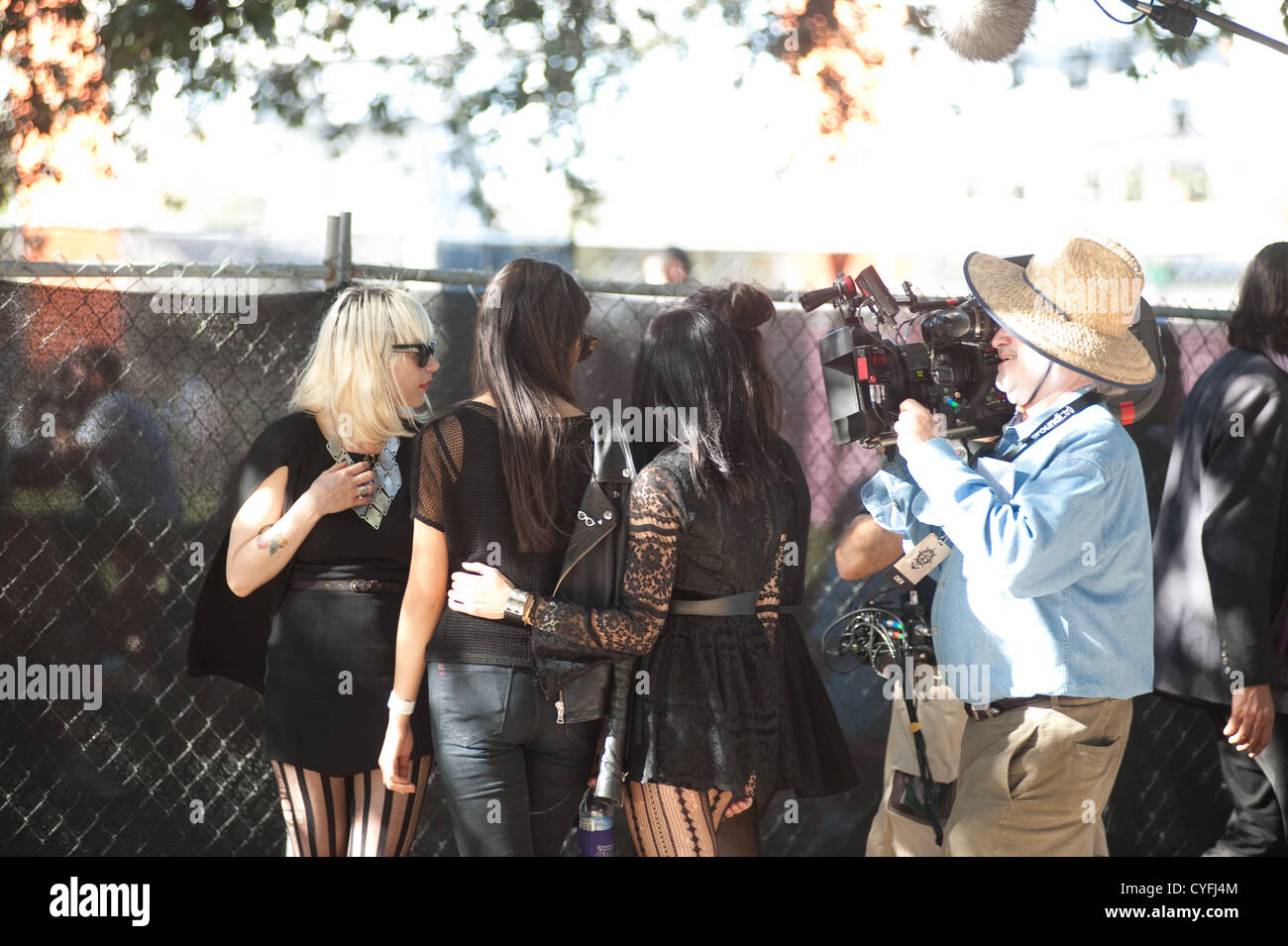 Nov. 2, 2012 - Austin, Texas, USA - Movie maker, Terence Malick seen ...