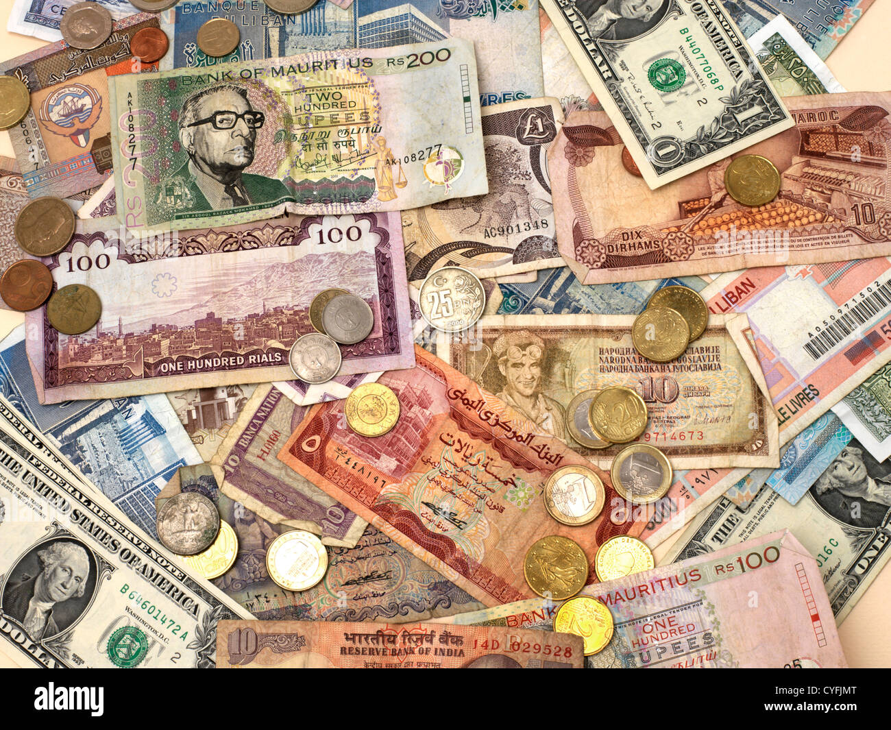 Foreign money hi-res stock photography and images - Alamy