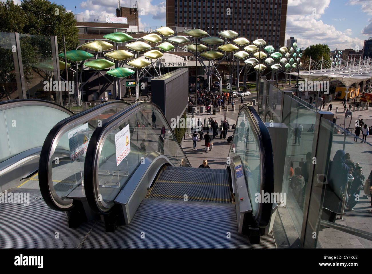 urban renewal regeneration Stratford London Stock Photo - Alamy
