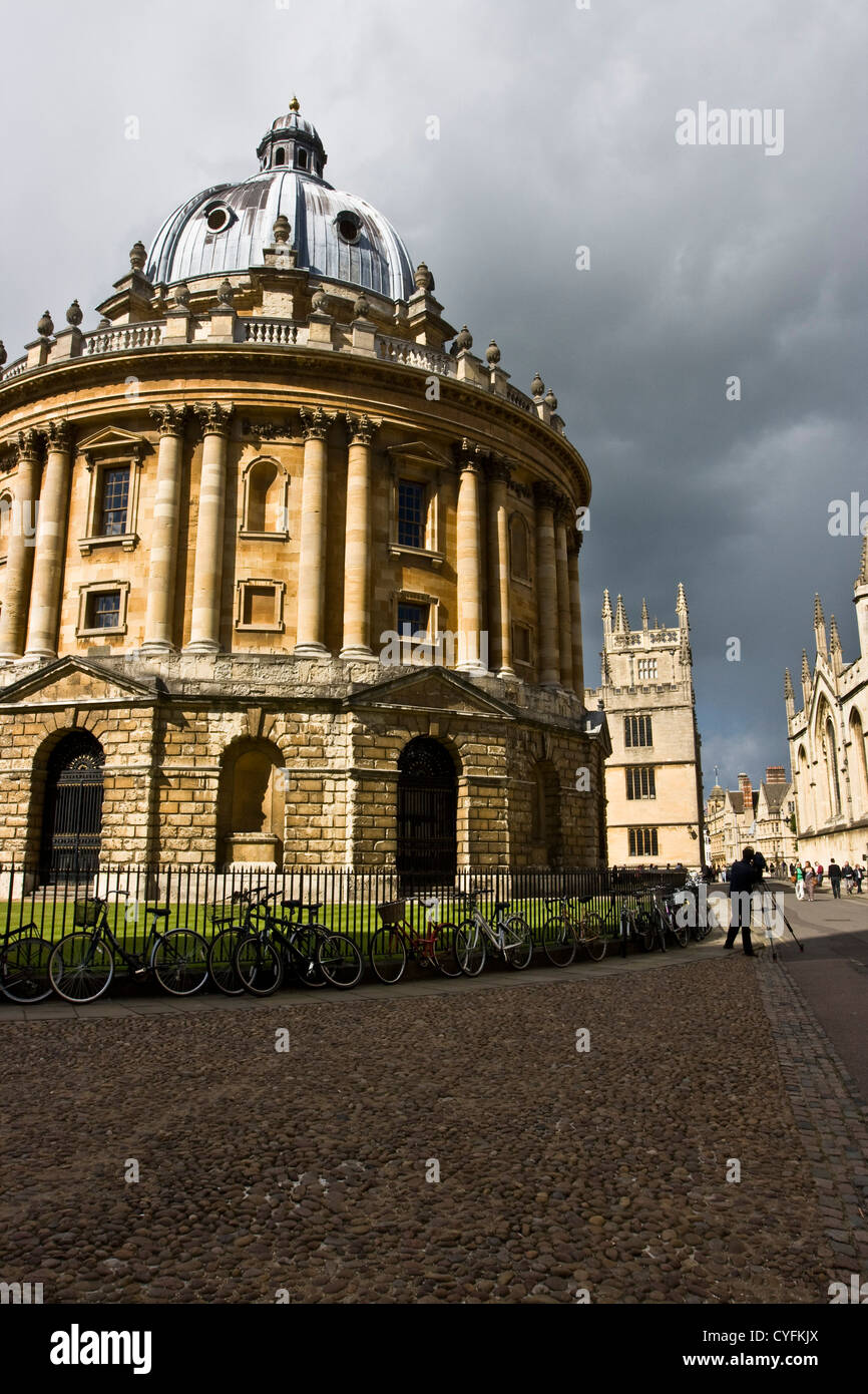 Grade 1 listed Radcliffe Camera part of the Bodleian Library with ...